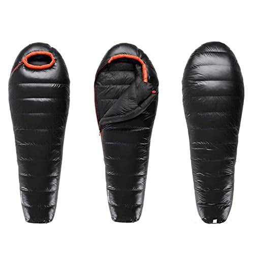 Down Sleeping Bag, Filling 1000g White Goose Down Winter Sleeping Bag ...