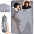 Tough Outdoors Adult Sleeping Bag Liner - Travel Sheets for Backpacking ...