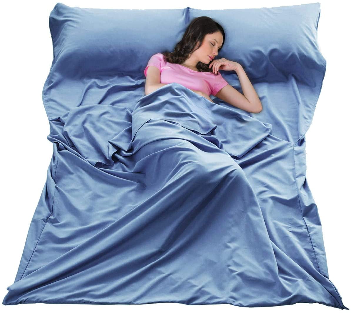 Sleeping Bag Liner Ultralight Travel Sheet Dirt-Proof Travel Camping ...