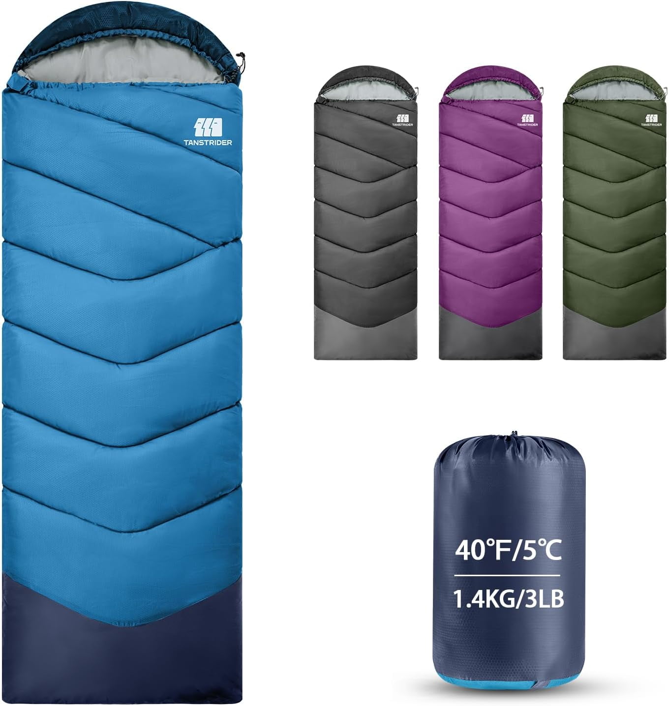 Sleeping Bags for Adults Cold Weather,Portable, Waterproof,Lightweight ...