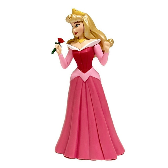 Sleeping Beauty Aurora & Rose 3" PVC Cake Topper Disney Figurine NEW ...