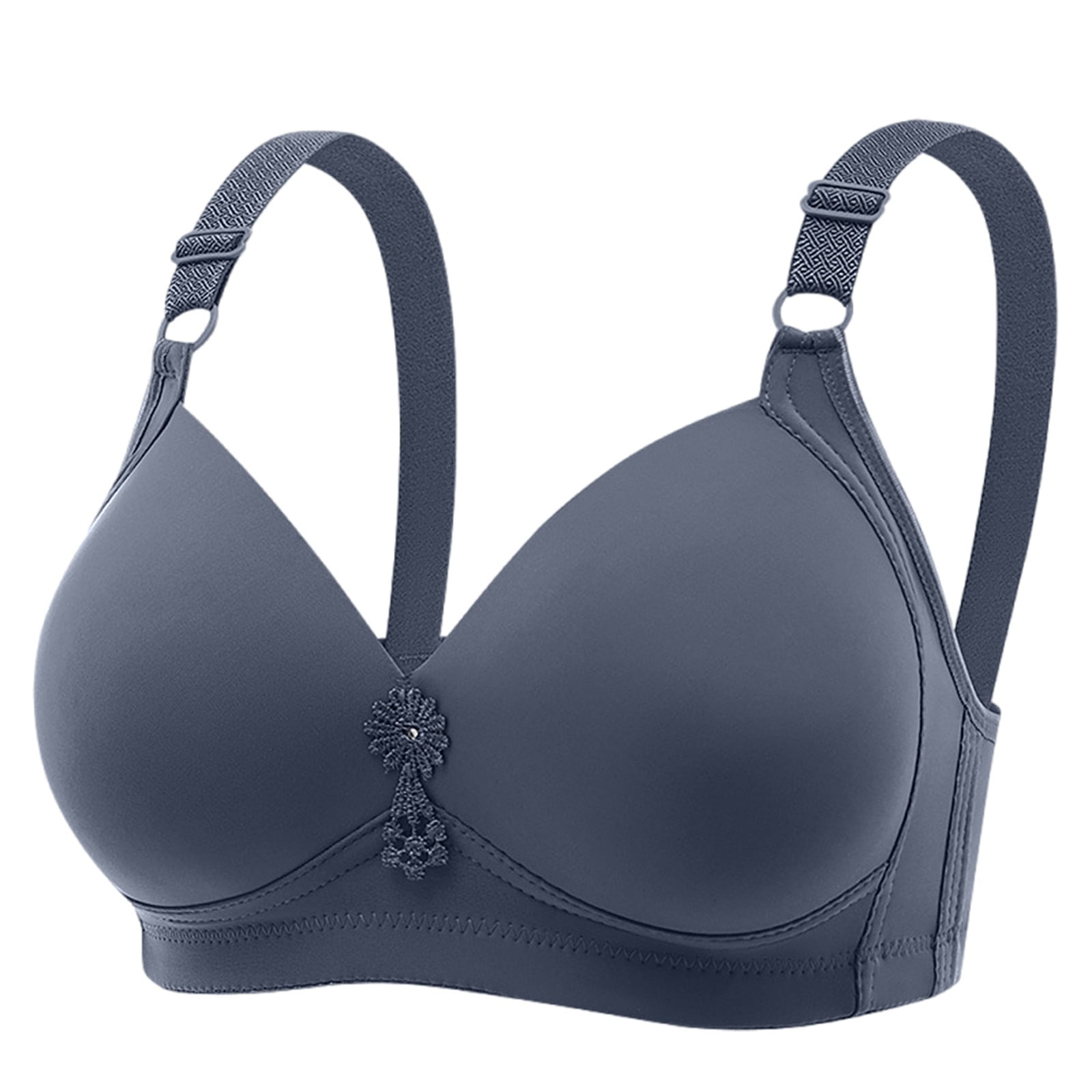 Sleeping Bra Women Padded Bra Feature V-Neck Balconette Bra Style W-252 ...