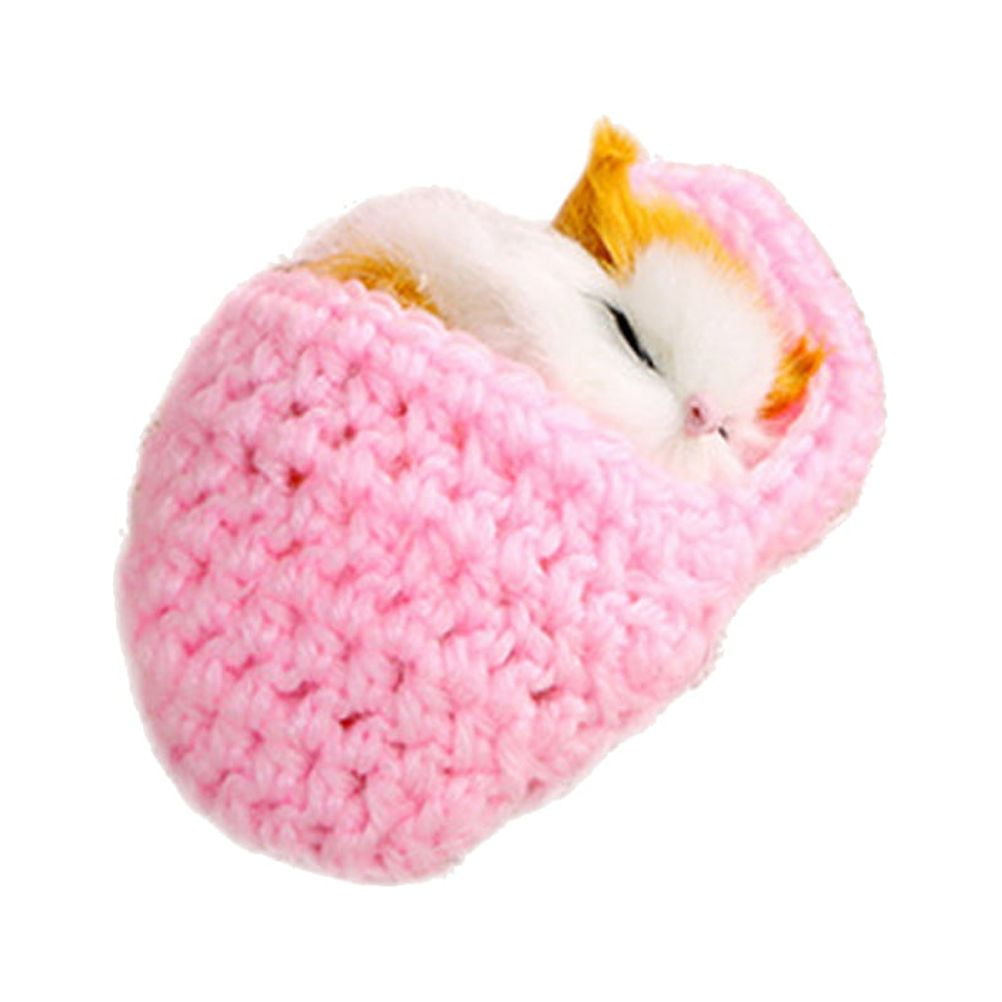 Sleeping Cat Plushbreathingrealistic Toy Hand Fluffy Cakeaccessories ...