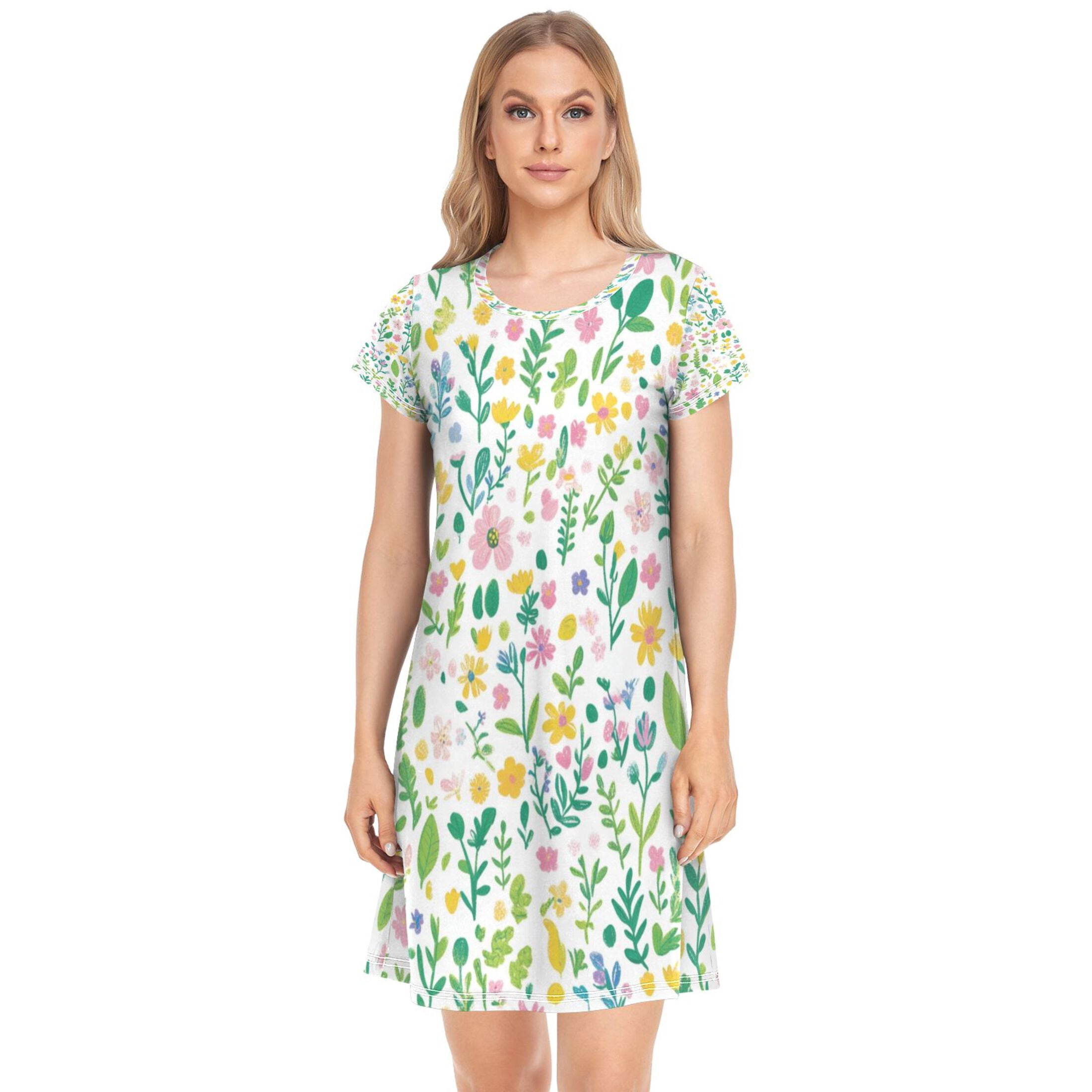 Sleeping Dress Women's Nightgowns & Sleepshirts Nightgowns for Women ...