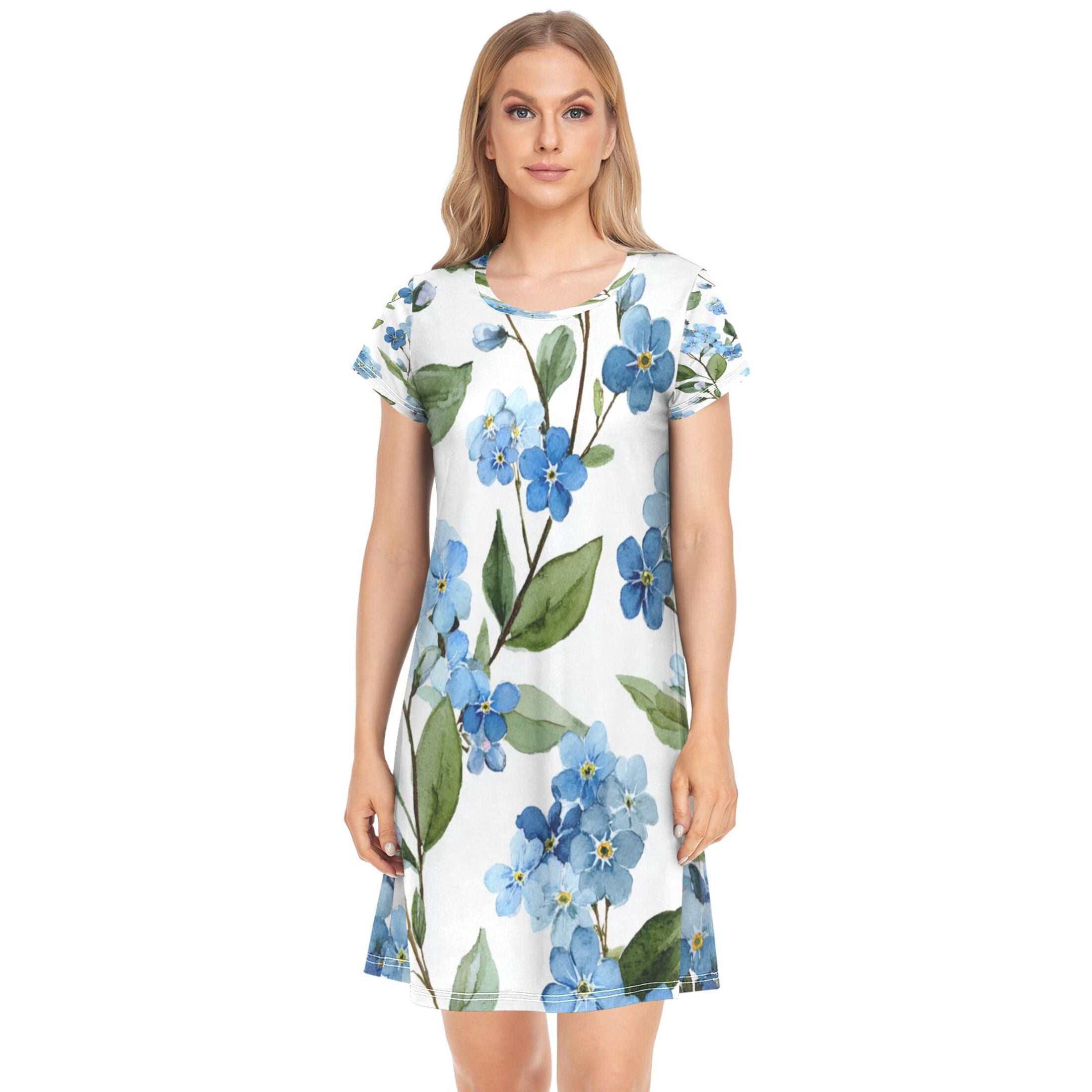 Sleeping Dress Women's Nightgowns & Sleepshirts Nightgowns for Women ...
