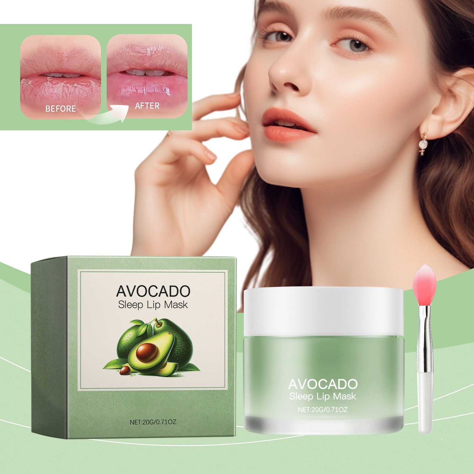 Sleeping Lip Mildly Moisturizes Lip Skin for Skin Care Face Products at ...