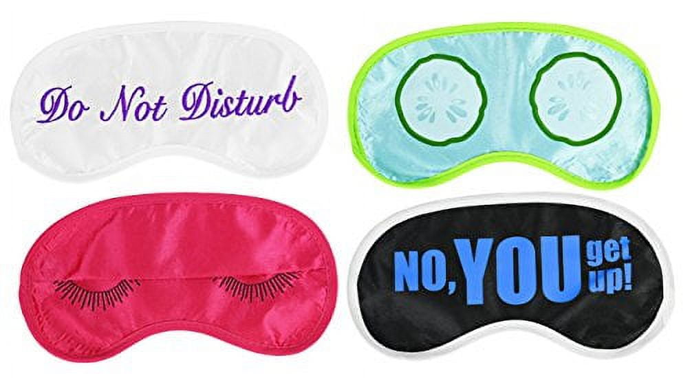 Sleeping Masks with Patterns - Best Sleeping Eye Cover for Travel, Naps ...