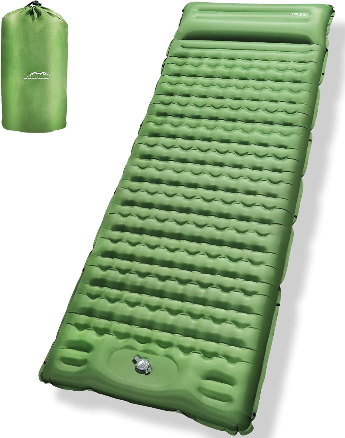 Sleeping Pad - Ultralight Inflatable Sleeping Mat with Built-in Foot ...
