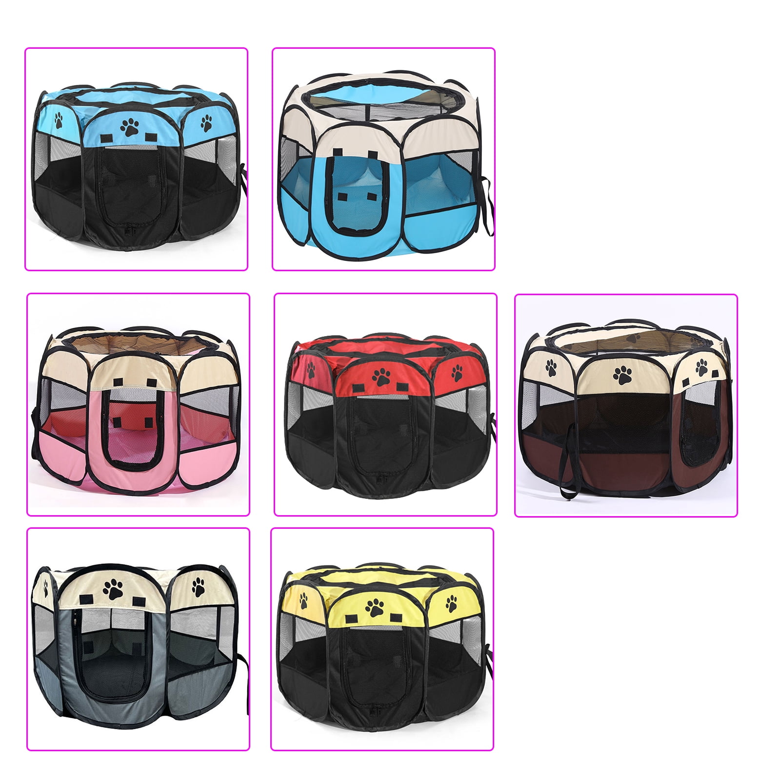 Sleeping ,Pen Tent Mesh Playpen Waterproof Playpen - Open-air Play ...