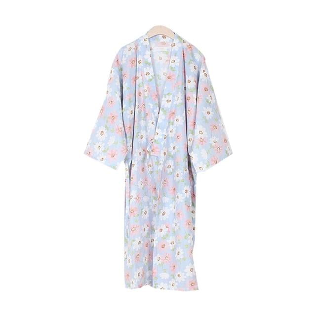 Sleeping Sweat Khan Steamed Cotton Clothing Loose Pajamas Yukata ...