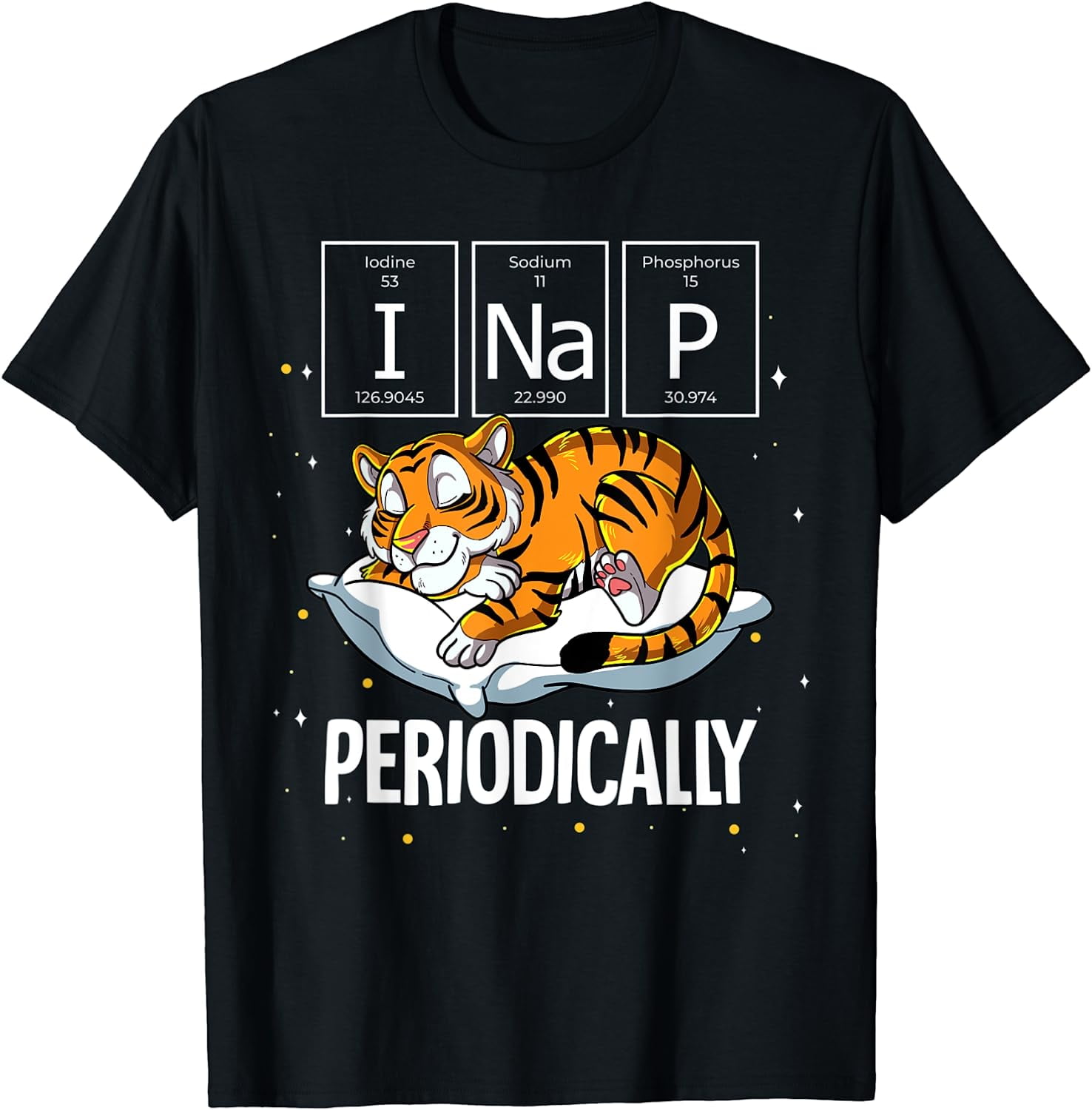 Sleeping Tiger I Nap Periodically T-Shirt - Walmart.com