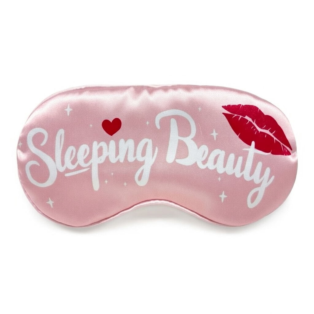 Sleeping beauty sleep mask, funny sleeping mask for woman, wife, mom ...