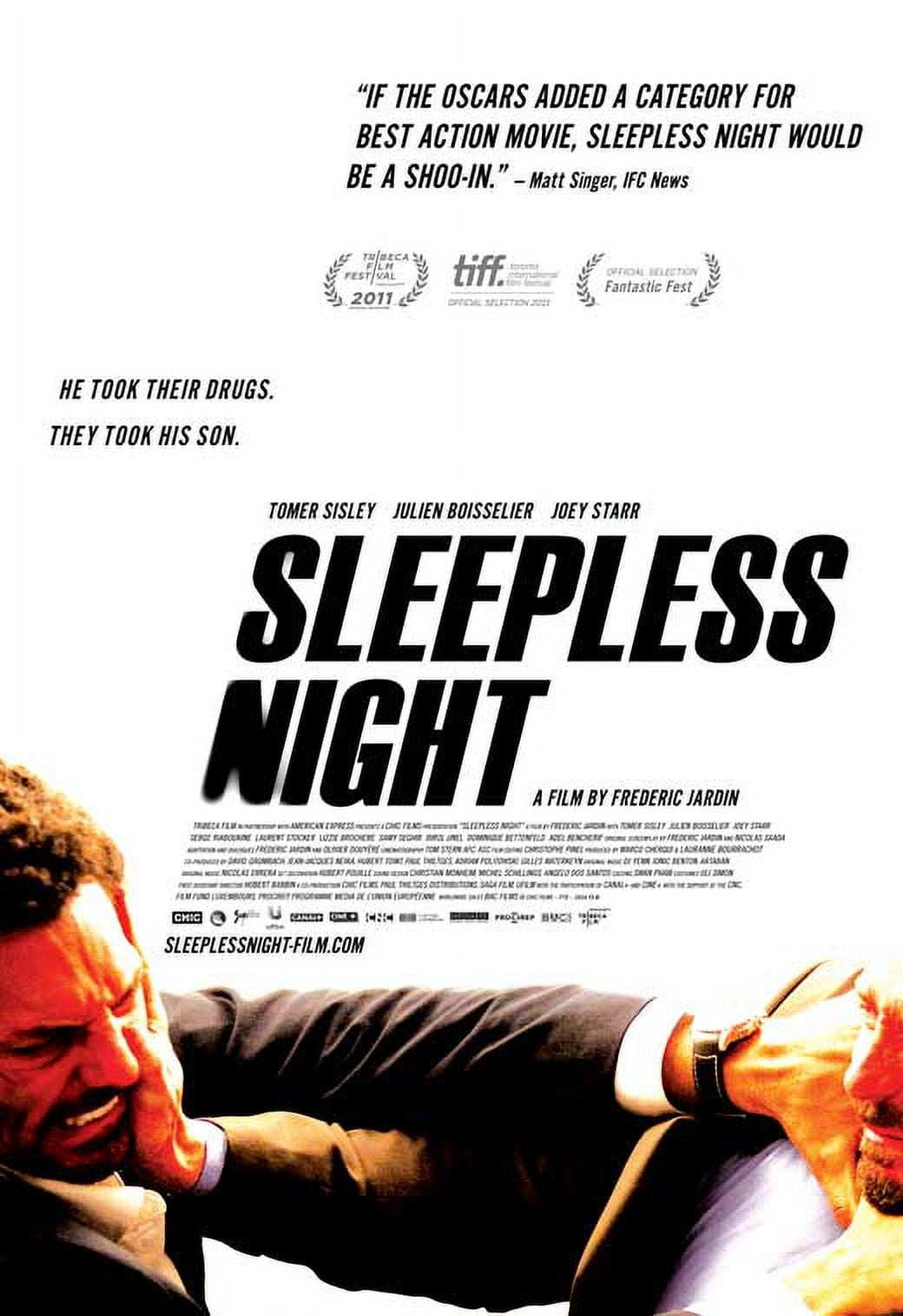 Sleepless Night - Movie Poster (Style B) (11" x 17 ") (2011) - Walmart.com