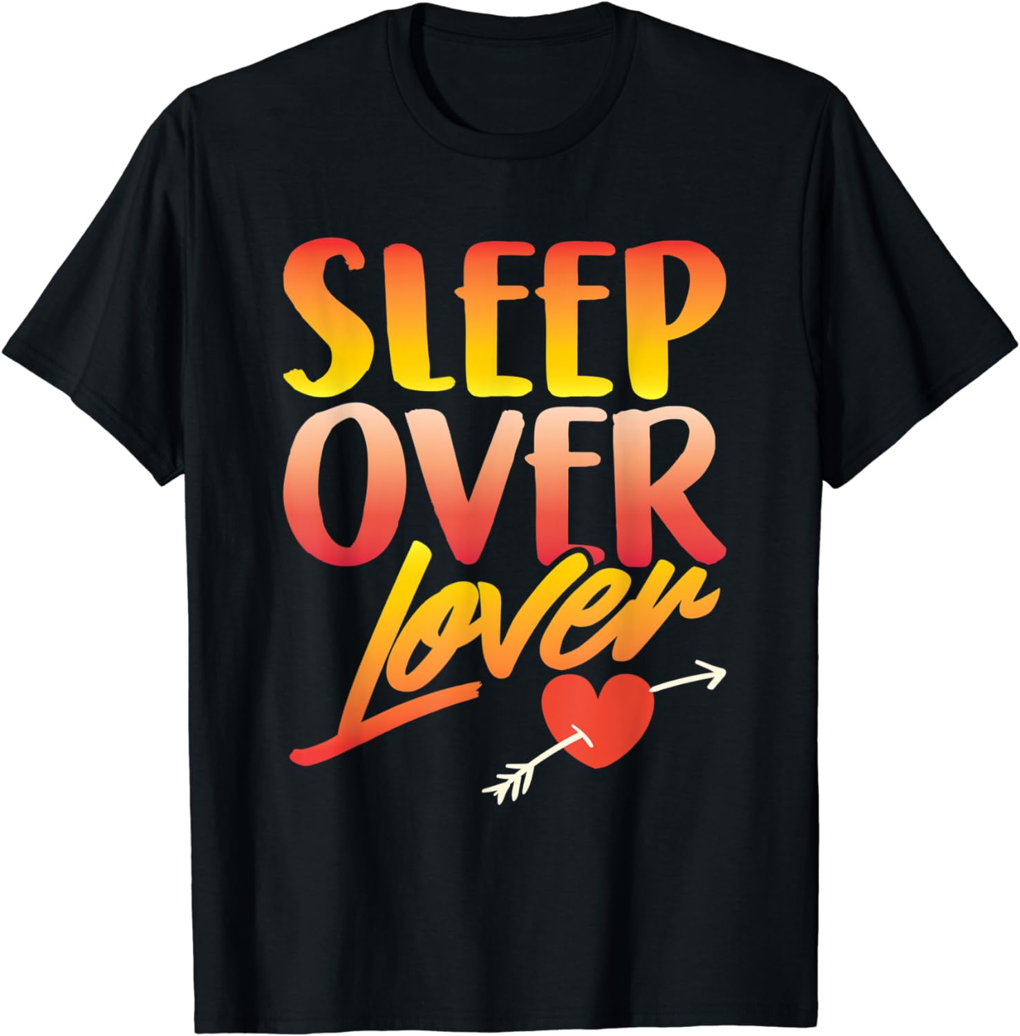 Sleepover Lover Overnight Team Cute Party T-Shirt - Walmart.com