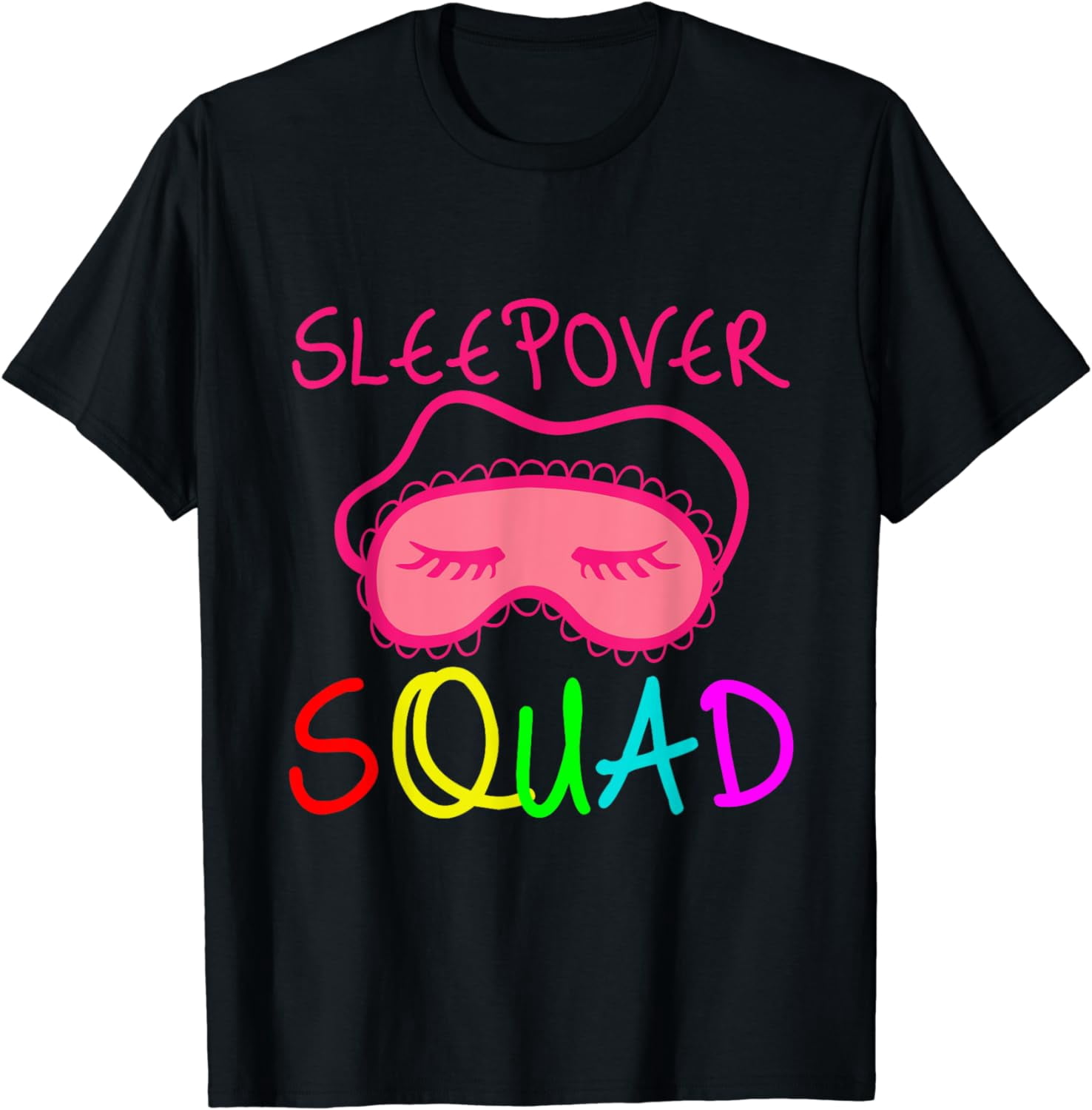 Sleepover Party Designs For Sleep Over Squad T-Shirt - Walmart.com
