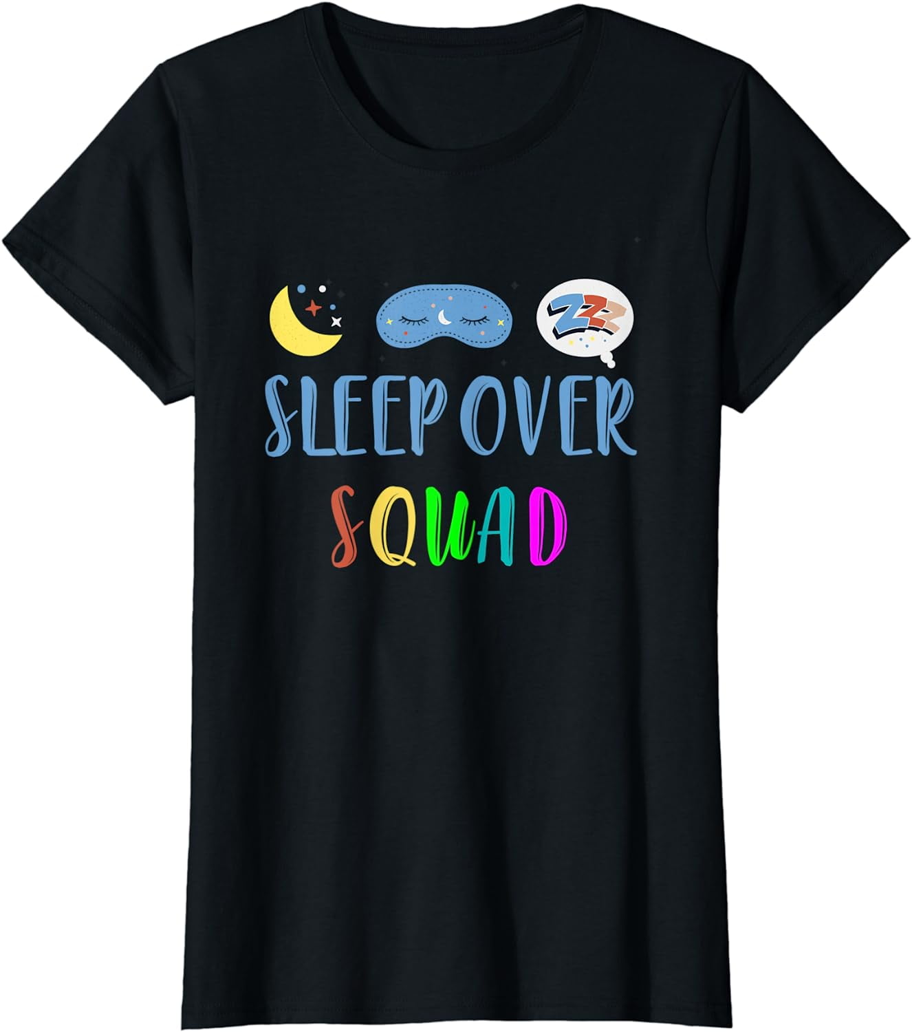 Sleepover Party Designs For Sleep Over Squad T-Shirt - Walmart.com
