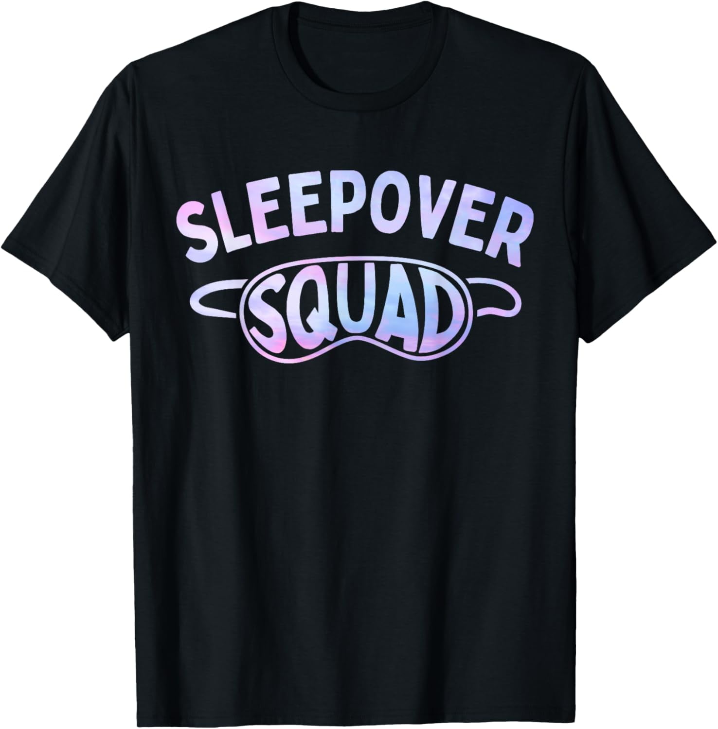 Sleepover Squad Cute Slumber Party Pajama Colorful Teen Girl T-Shirt ...