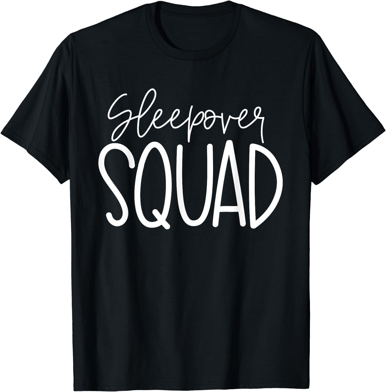 Sleepover Squad Slumber Party Crew Pajama BFF Bestie T-Shirt - Walmart.com