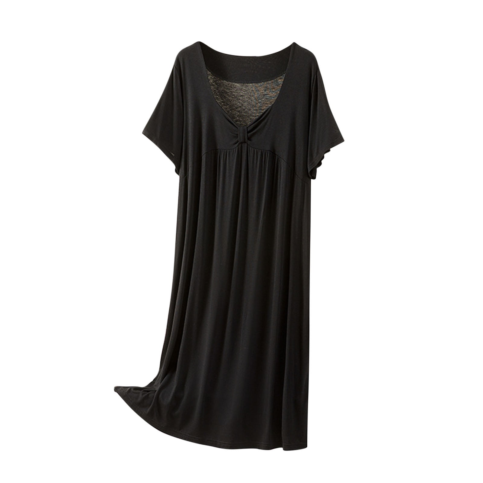 Sleepshirts with Pockets Clearance Women Comfy Cotton Nightgowns Short ...