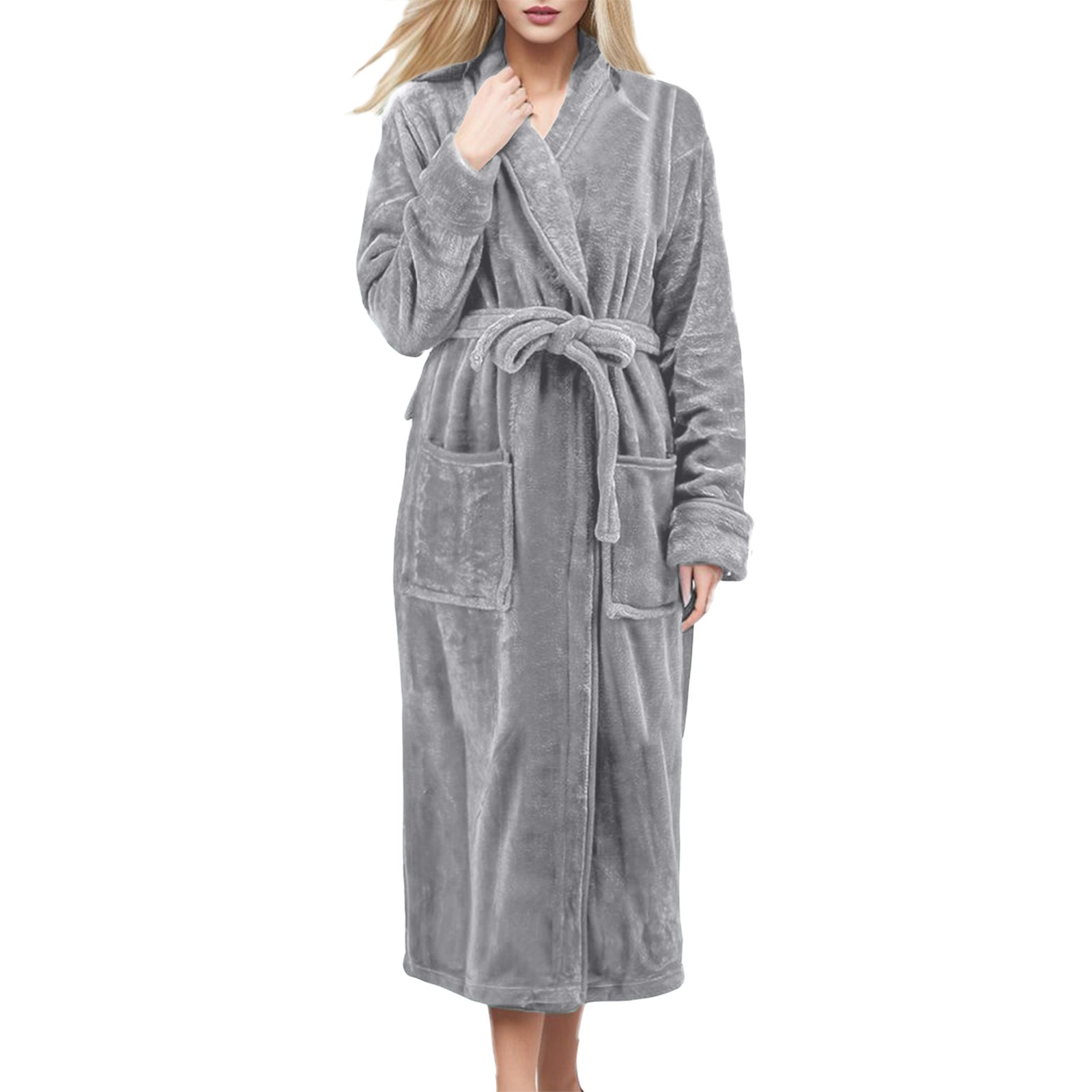 Sleepwear Sets for Women Robes for Long Sleeve Cotton Cloth Robes for ...