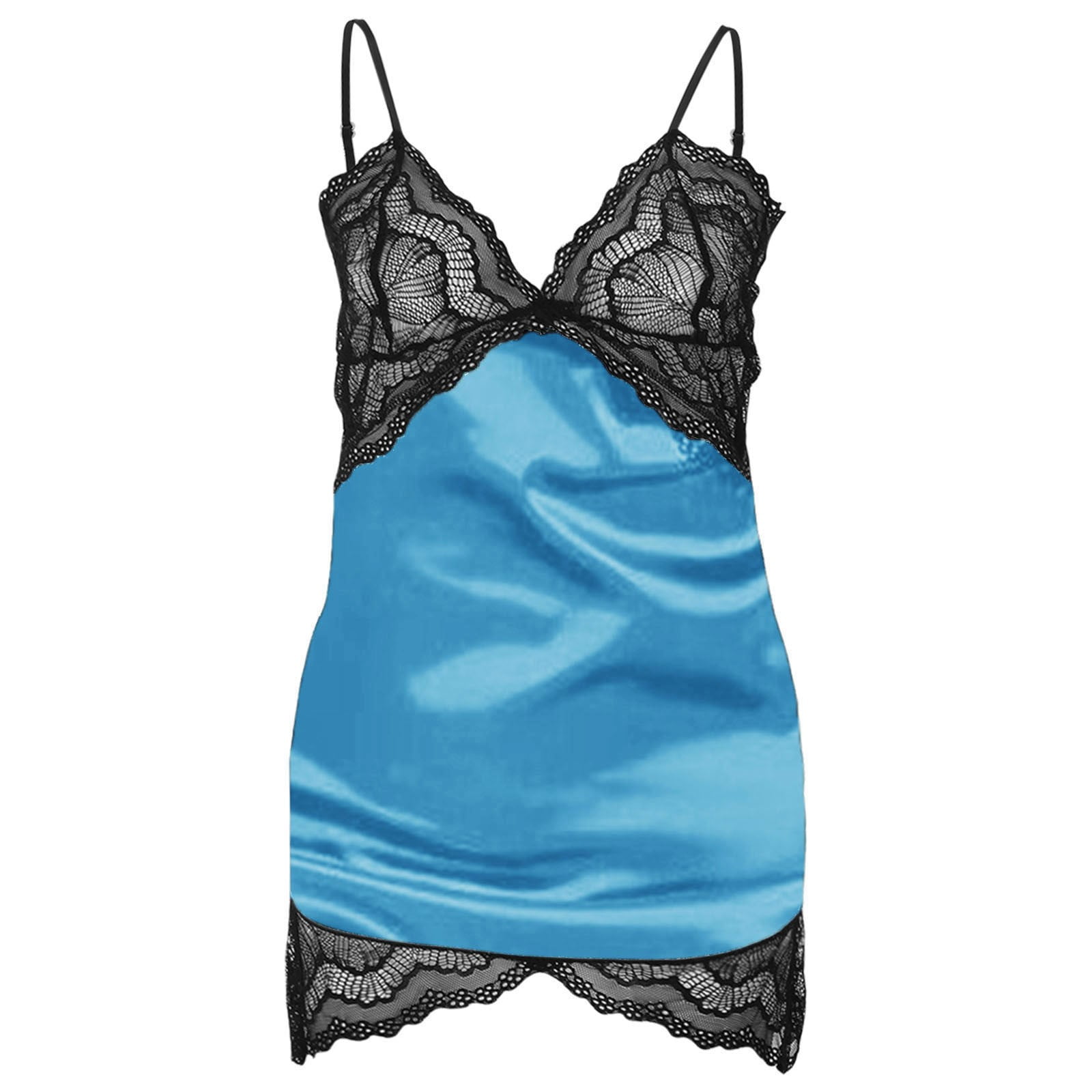 Sleepwear for Women Tank Nightgown Chemise Racerback Sleeveless Sleep ...