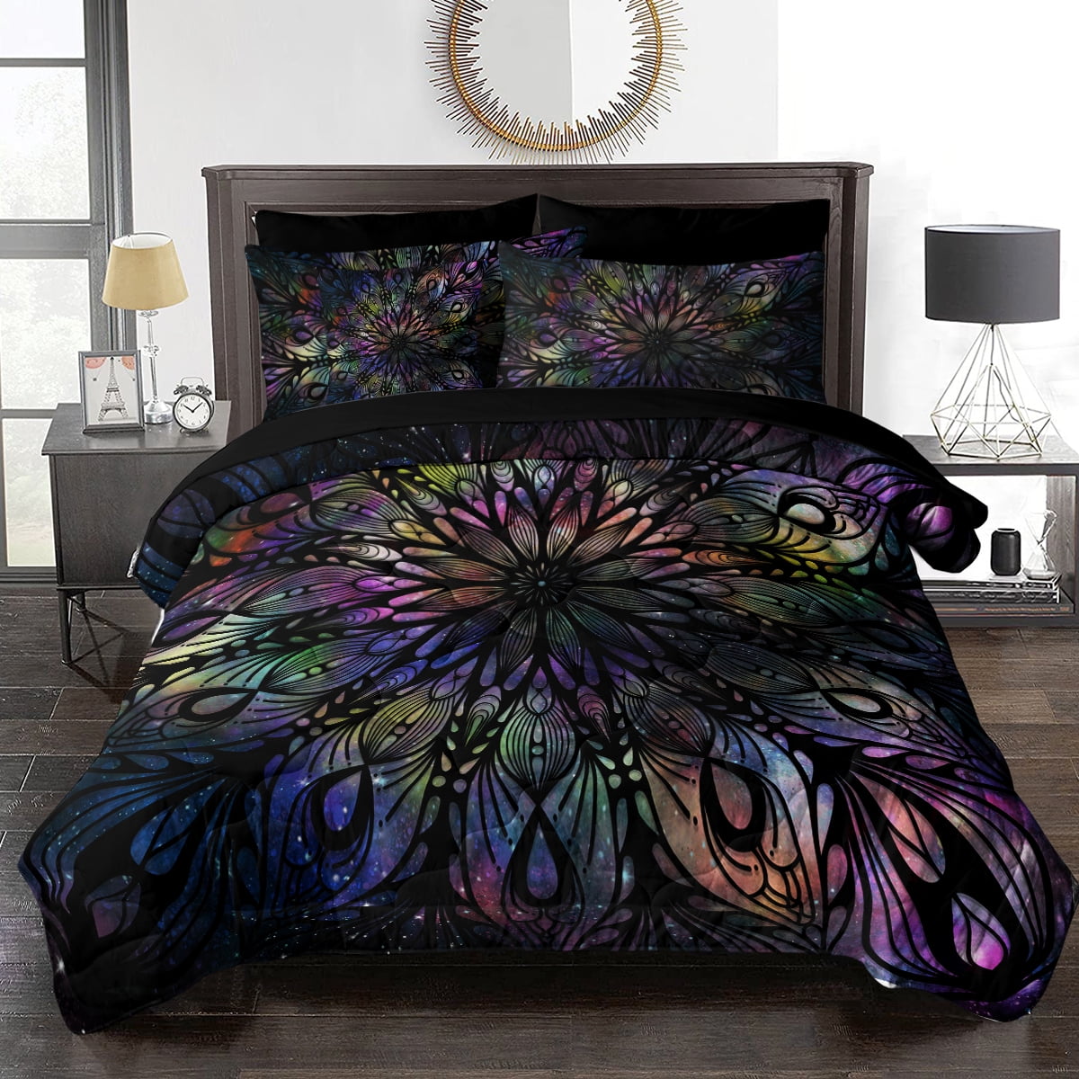 TOPTREE Home Bedding Comforter Set, Ultra Soft Microfiber, 3 Pieces ...