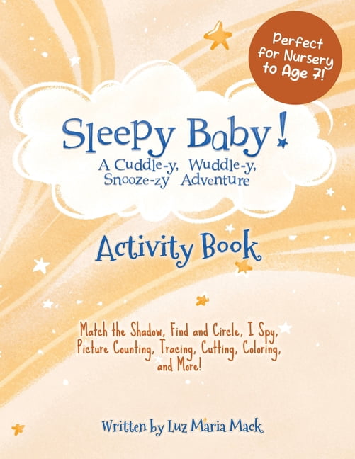 Sleepy Baby! Activity Book: Match the Shadow, Find and Circle, I Spy ...