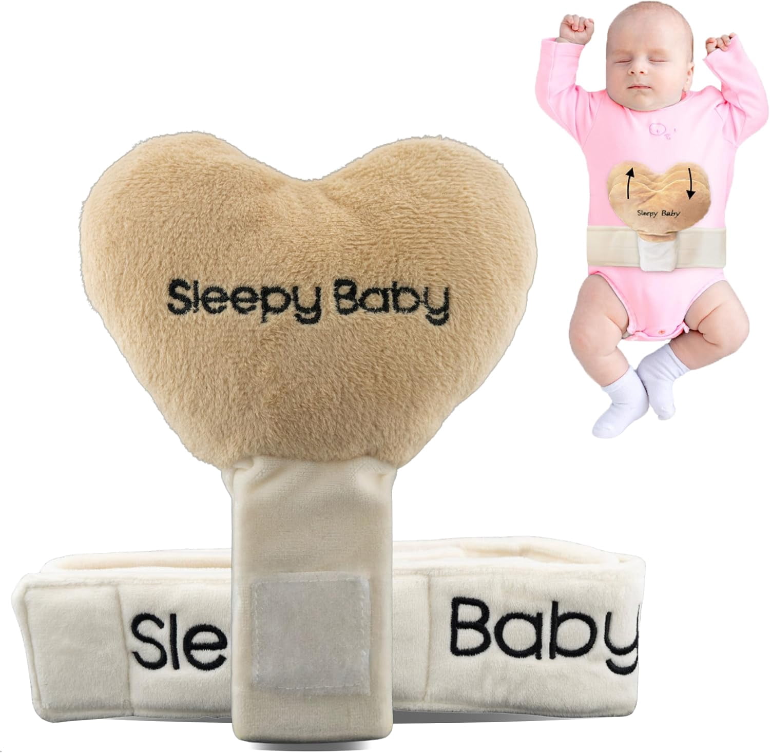 Sleepy Baby Shh White Noise Machine with Gentle Rhythmic Tapping ...