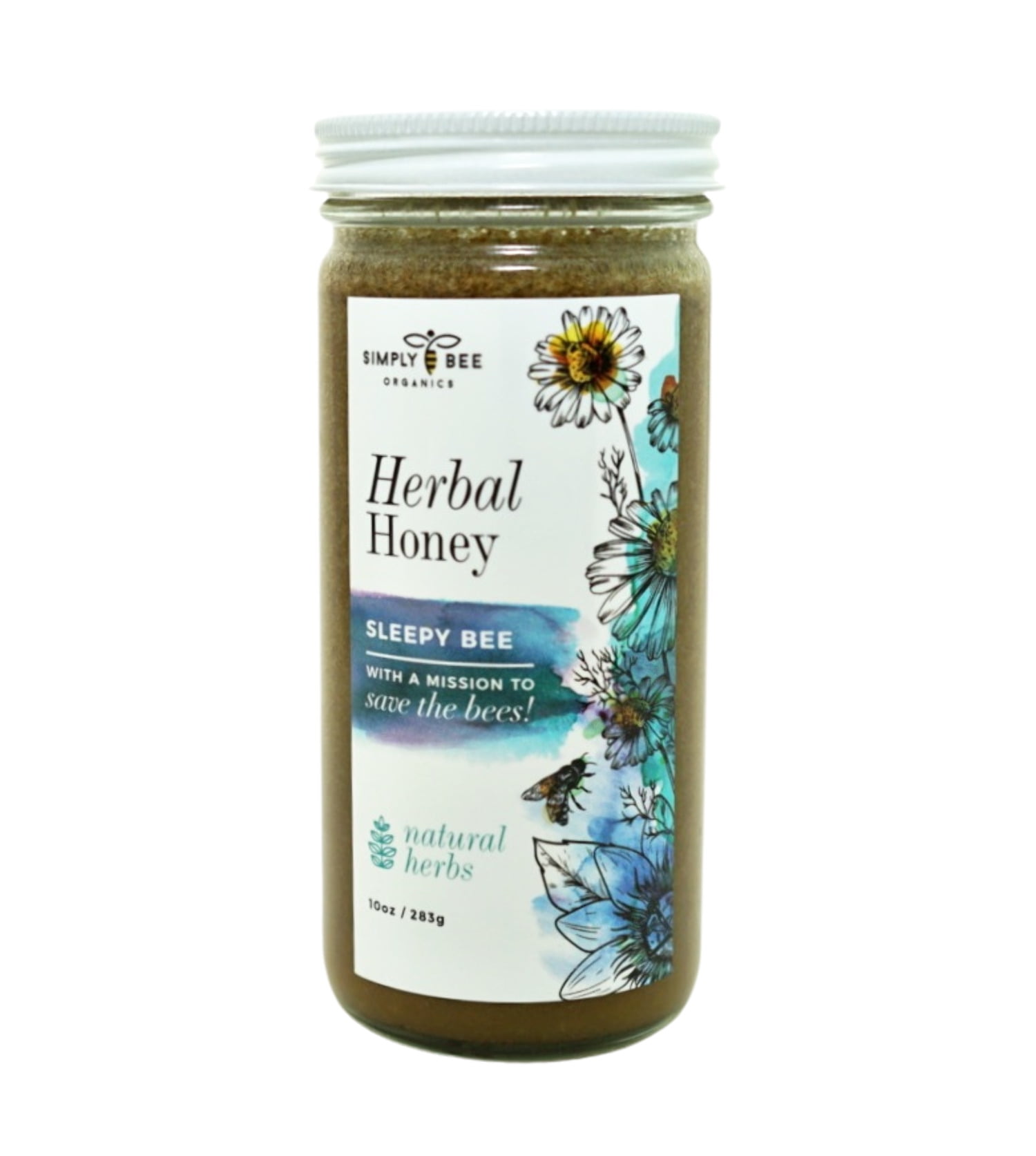 Sleepy Bee Herbal Honey | Pure Organic Raw Honey | Supports Well-Beeing ...