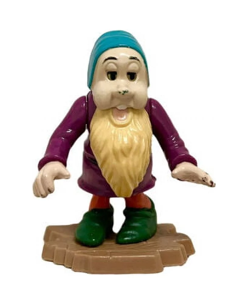 Sleepy Blinking Snow White & the Seven Dwarfs Vintage McDonalds Happy ...