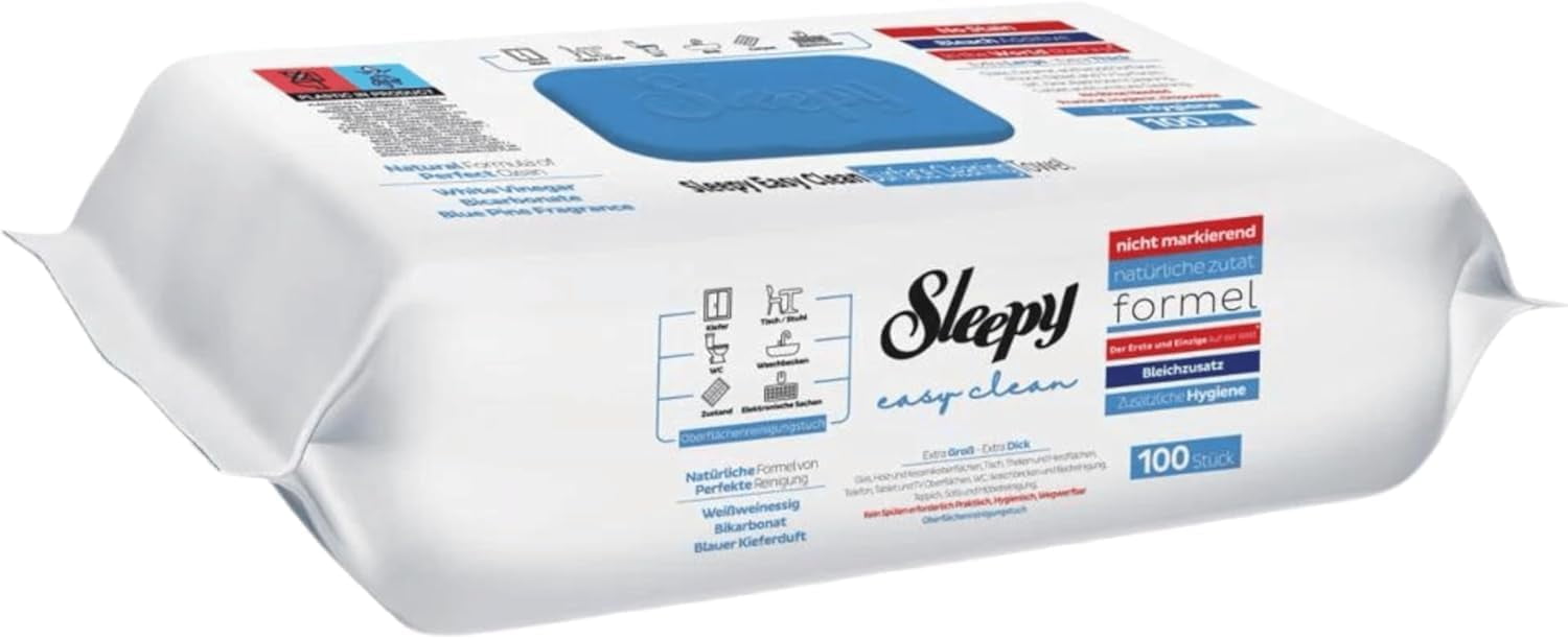 Sleepy Easy Clean Surface Cleaning Towel Bleach Additive - Extra ...