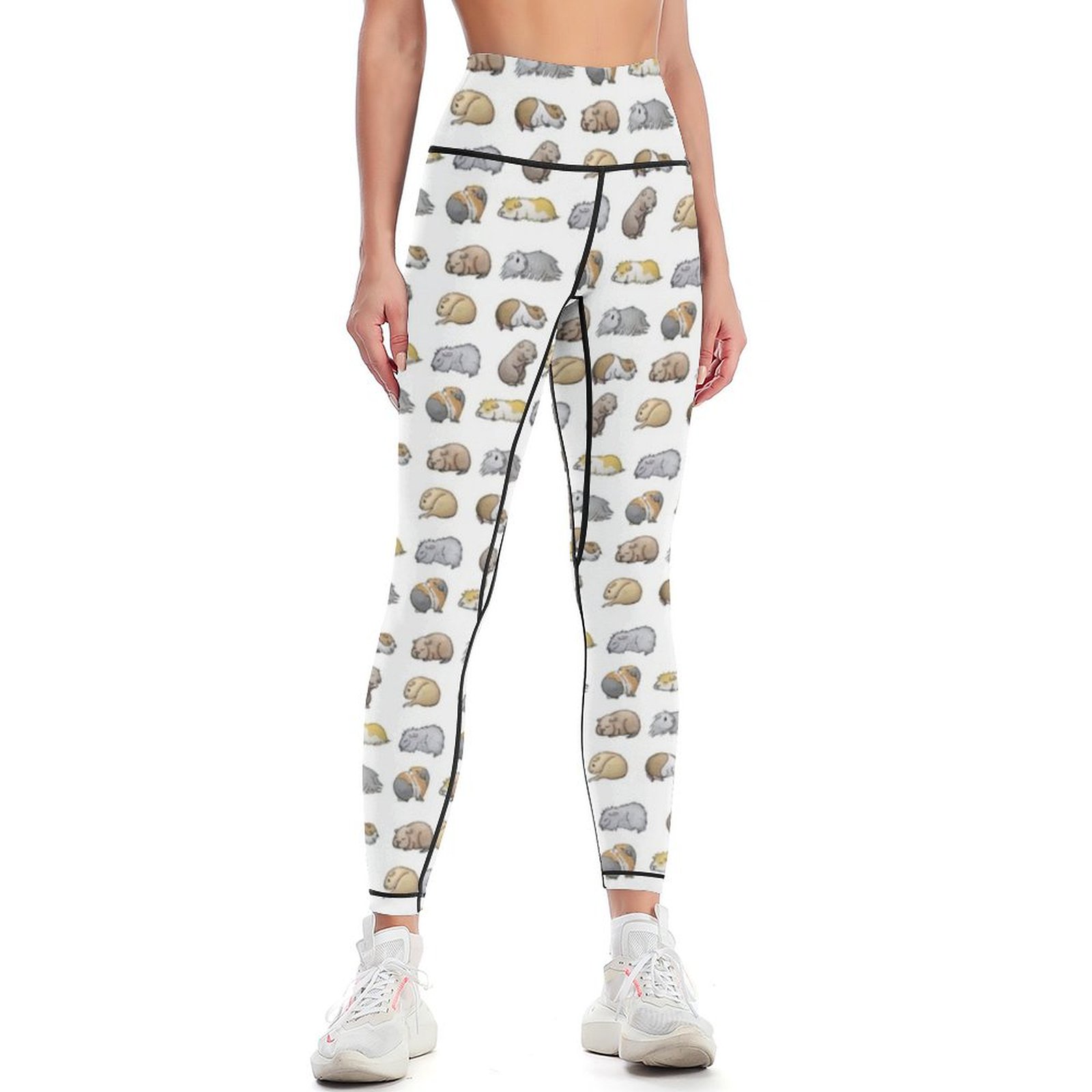 Sleepy Guinea Pigs Leggings gym pants Jogger pants gym sportswear woman ...