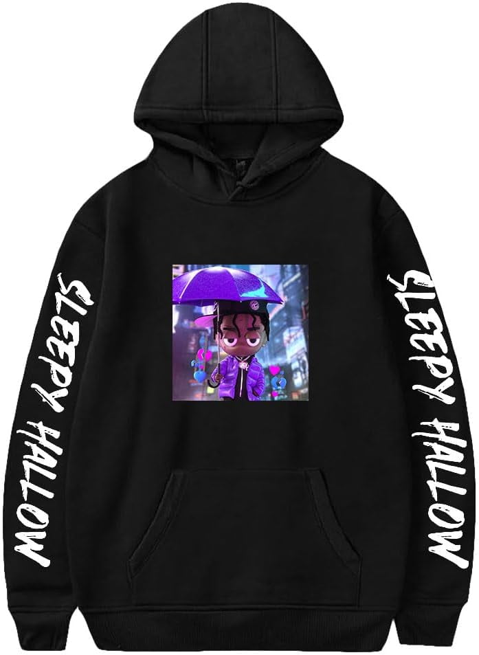 Sleepy Hallow Rapper HipHop Hoodie Still Sleep Winter Ready Long Sleeve ...