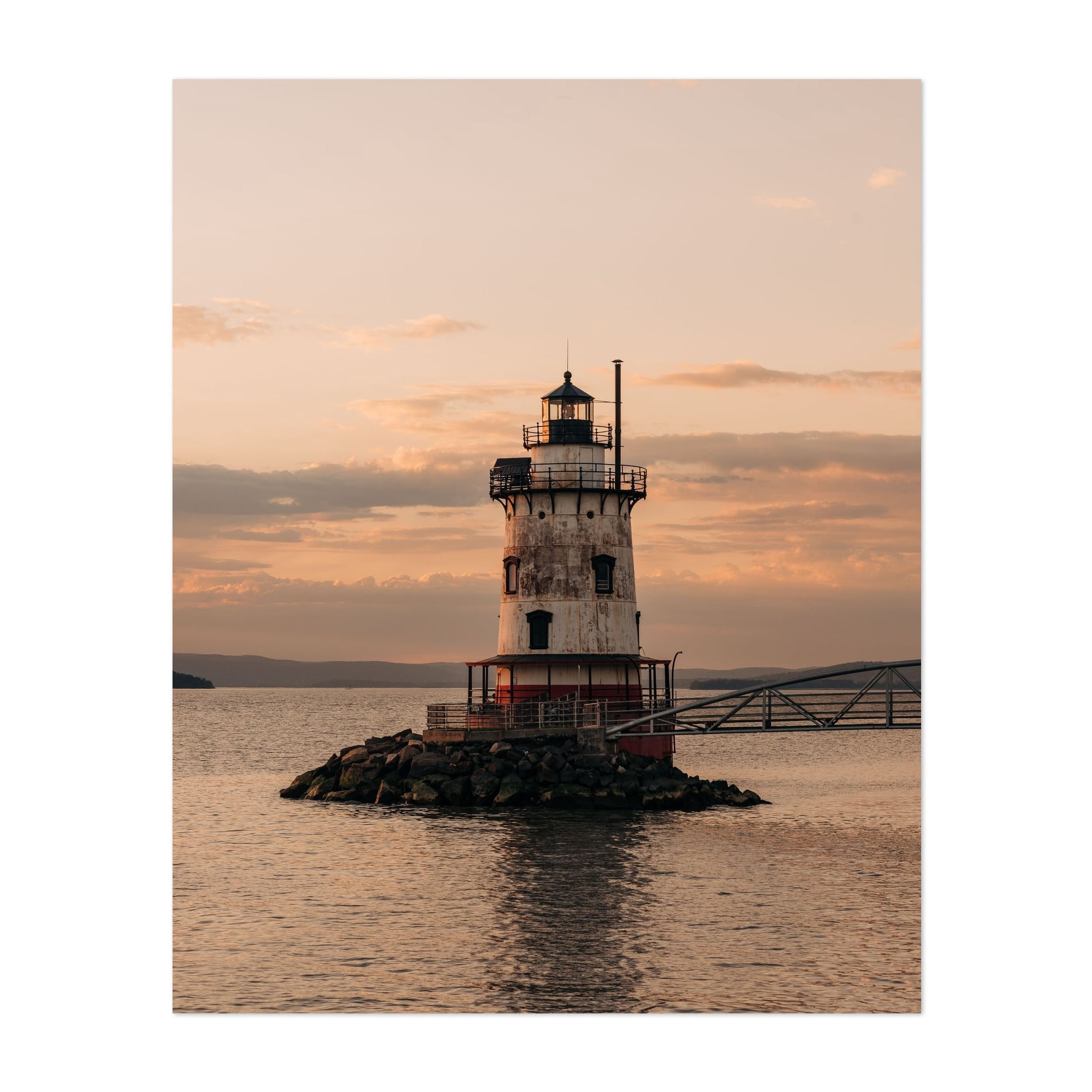 Sleepy Hollow Lighthouse Sunset 01 - Tarrytown New York Photography ...