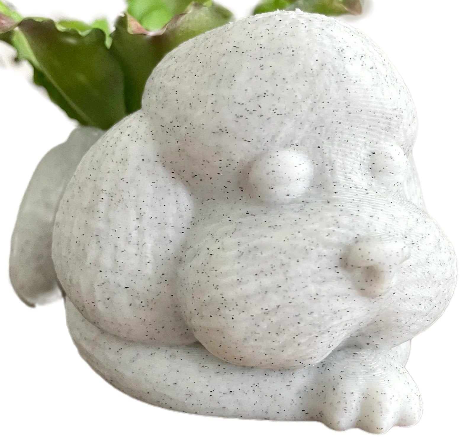 Sleepy Poodle Planter Twinkling Black, Sleeping Poodle - Walmart.com