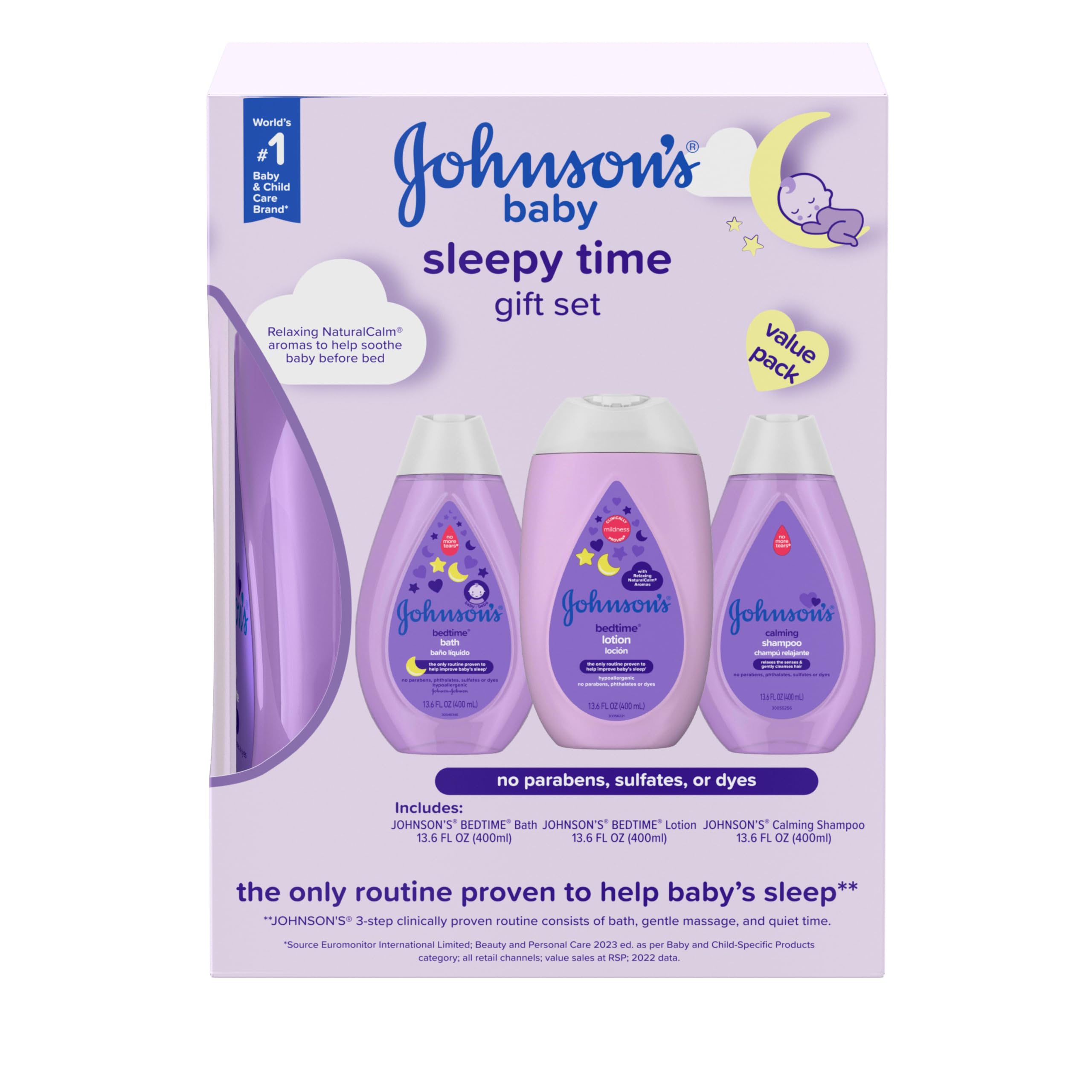Sleepy Time Bedtime Gift Set With Relaxing Naturalcalm Aromas, Bedtime ...