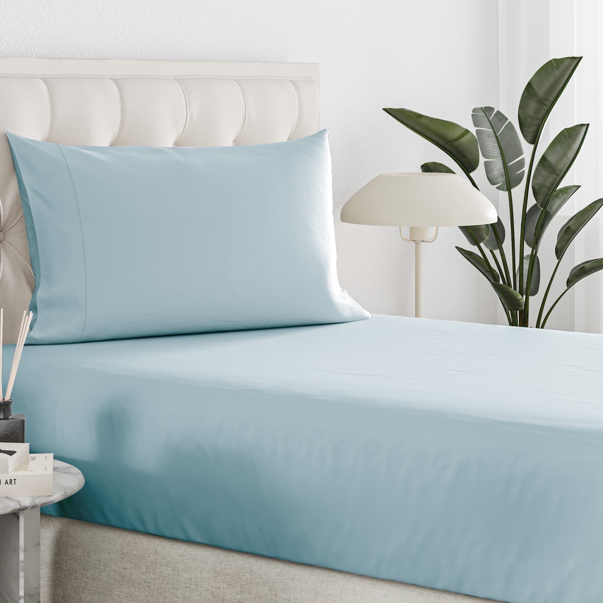 Sleepy Town Bed Sheets Set, Soft & Wrinkle Free Microfiber 2 Piece Twin ...