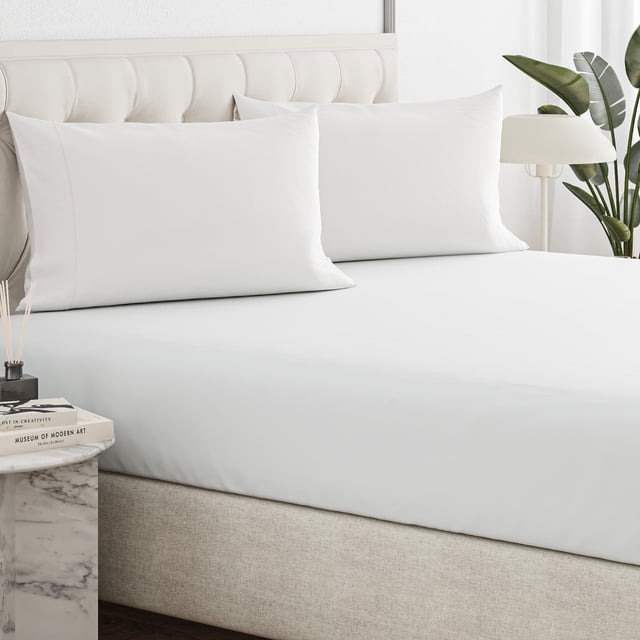 Sleepy Town Sheets Set, Soft & Wrinkle Free Microfiber 3 Piece Queen ...