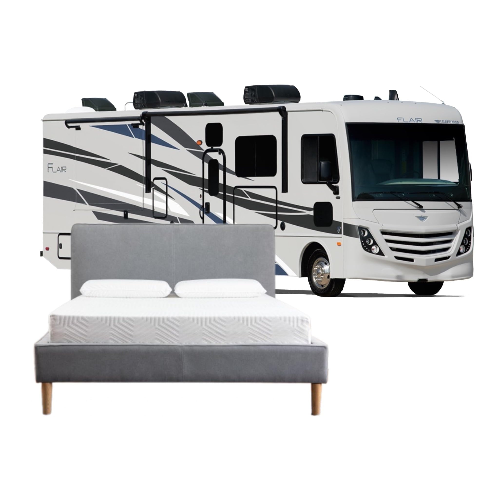 Sleepy's by Mattress Firm Memory Foam Doze RV Mattress in a Box, Queen ...