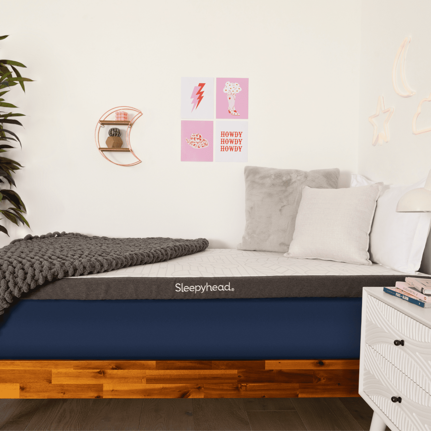 Sleepyhead 3-Inch Full Mattress Topper - Gel Memory Foam Topper with ...