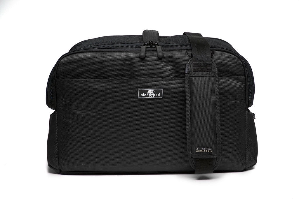 Sleepypod Atom Jet Black Pet Carrier for Small Dogs and Kittens, Plane ...