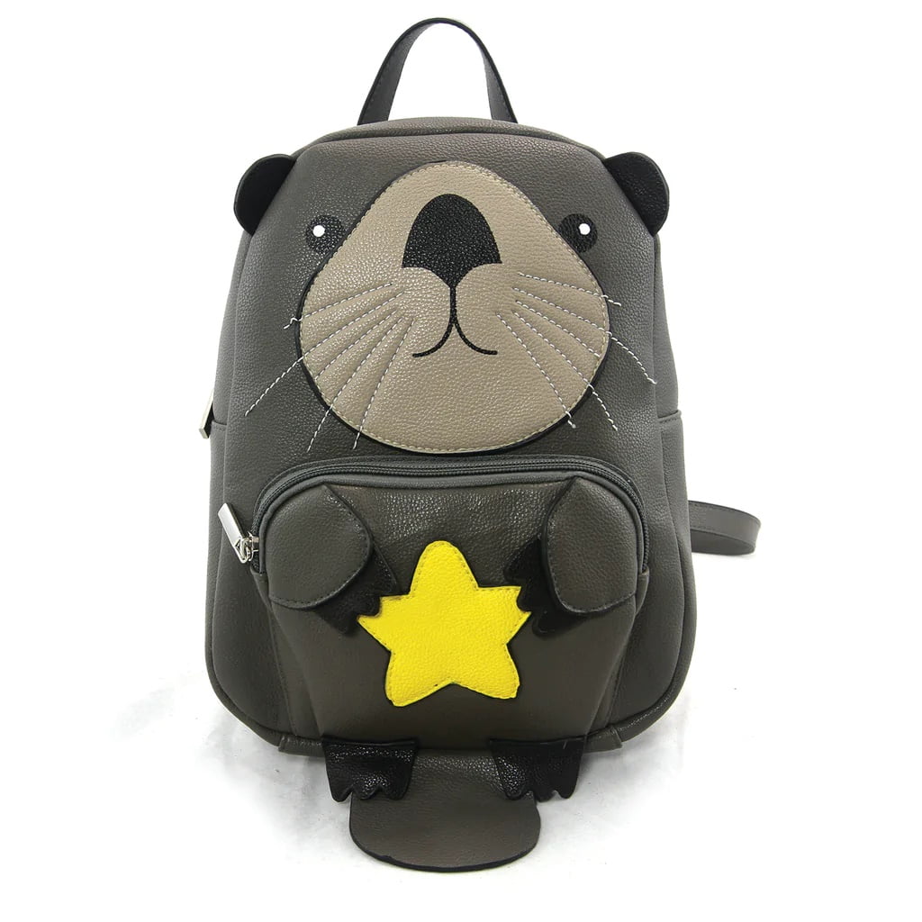 Sleepyville Critters: Mini Otter Backpack In Vinyl Material - Walmart.com