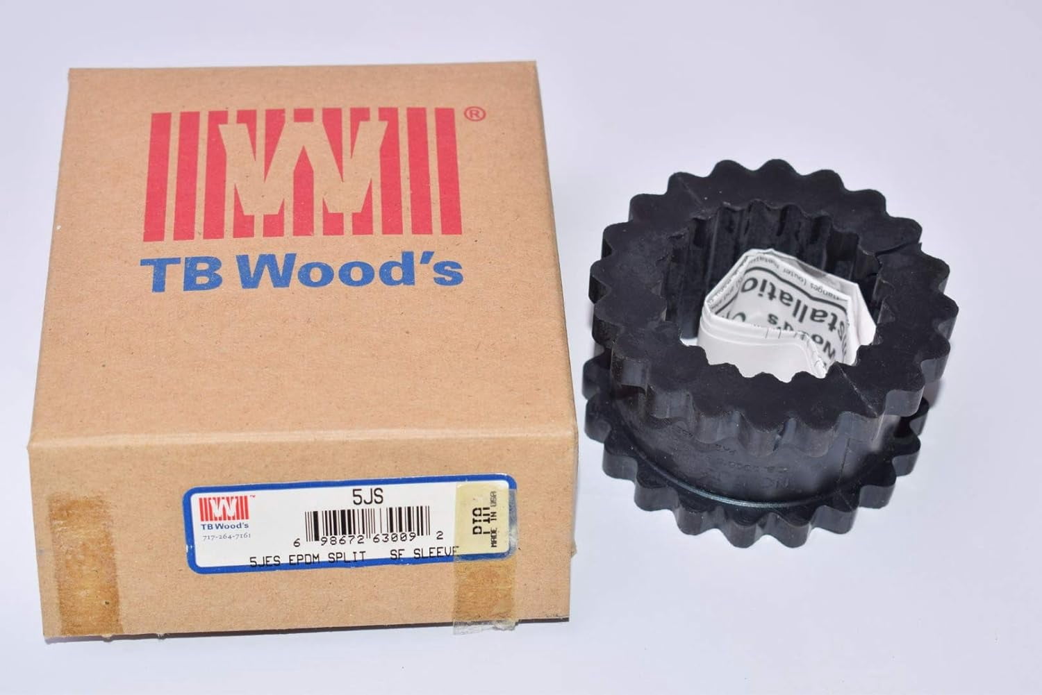 Sleeve Coupling Insert, 5Jes, Epdm Rubber - Walmart.com