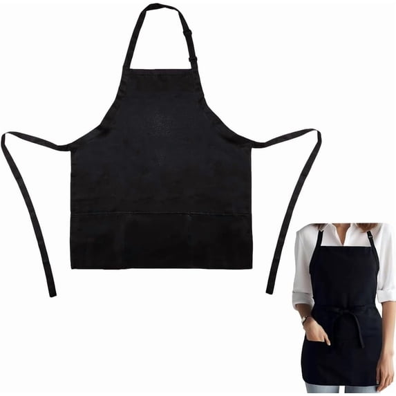 Sleeveless Apron for Kitchen Chef Bib With an Adjustable Strap Cooking ...