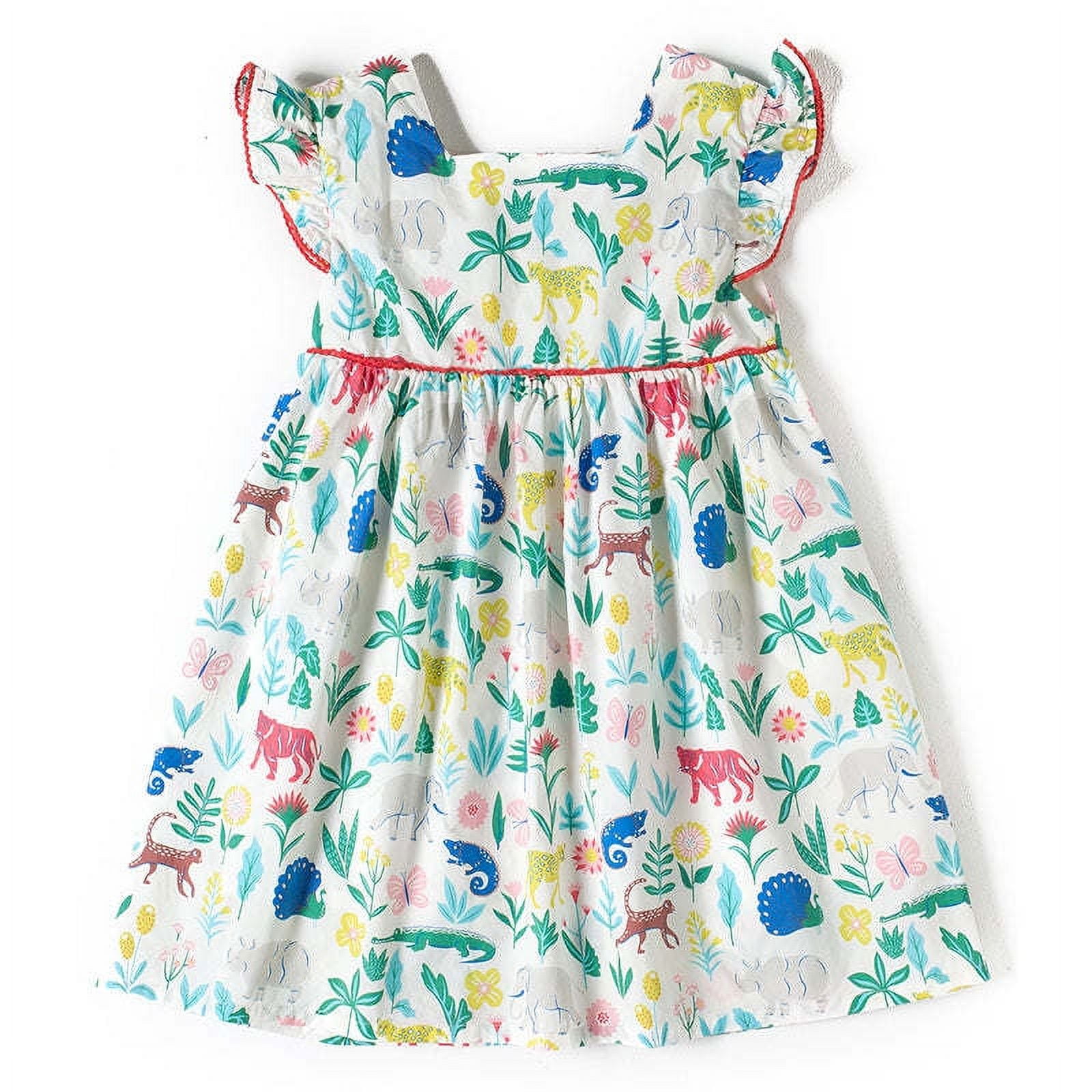 Sleeveless Doll Collar Dress for Girls - Stylish Summer Attire ...
