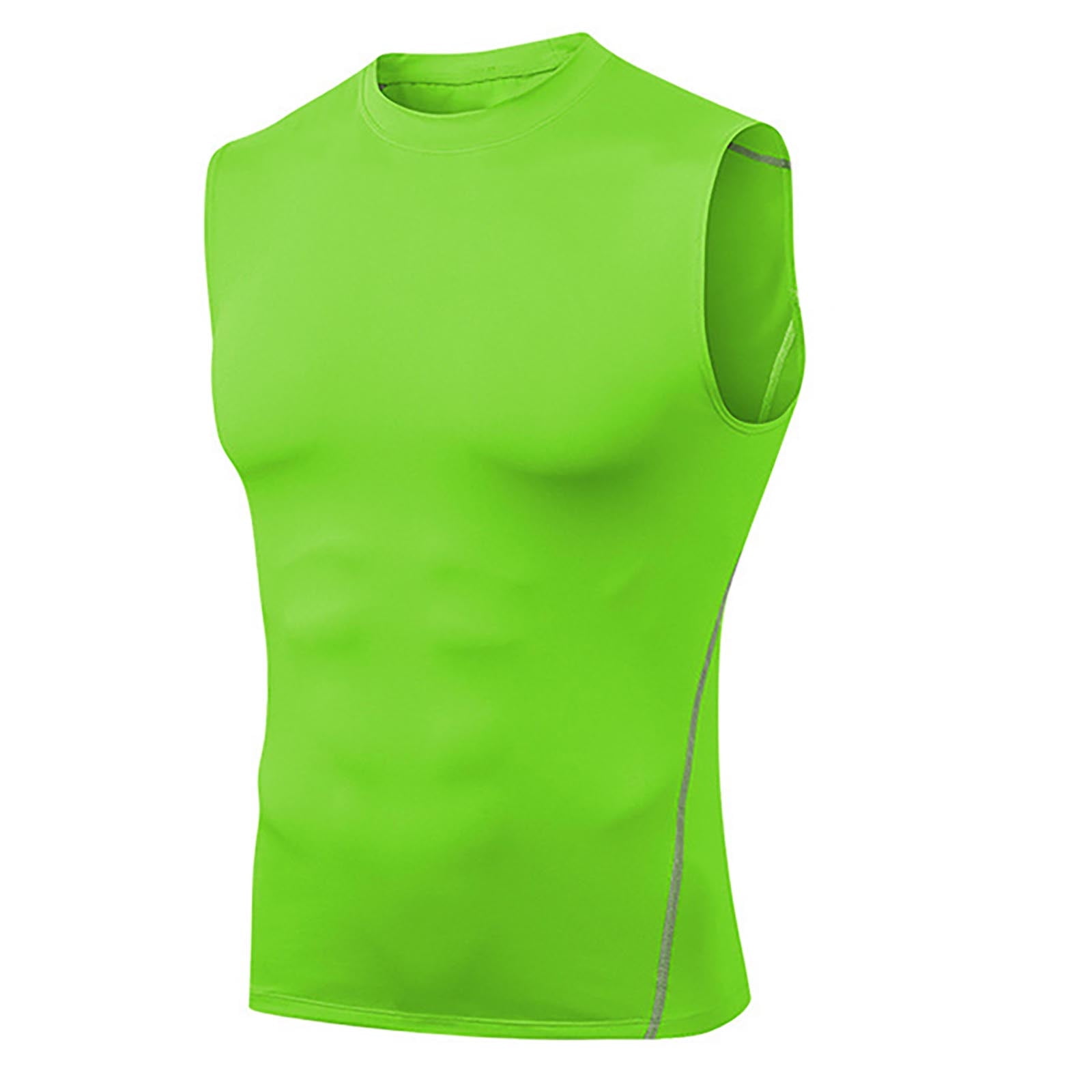 Sleeveless Shirts For Men Qiggri Men's Sleeveless Workout Shirts, Dry ...