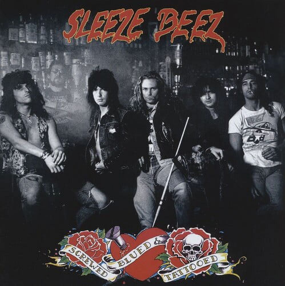 Sleeze Beez - Screwed, Blued & Tattooed - Music & Performance - CD ...