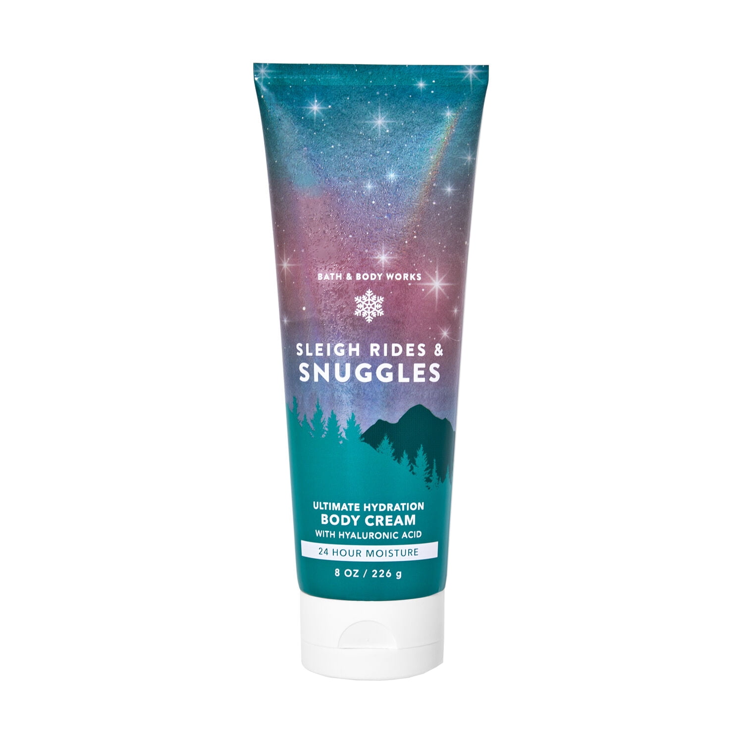 Bath & Body Works Sleigh Rides Snuggles Body Cream, 8oz, Hydrating ...