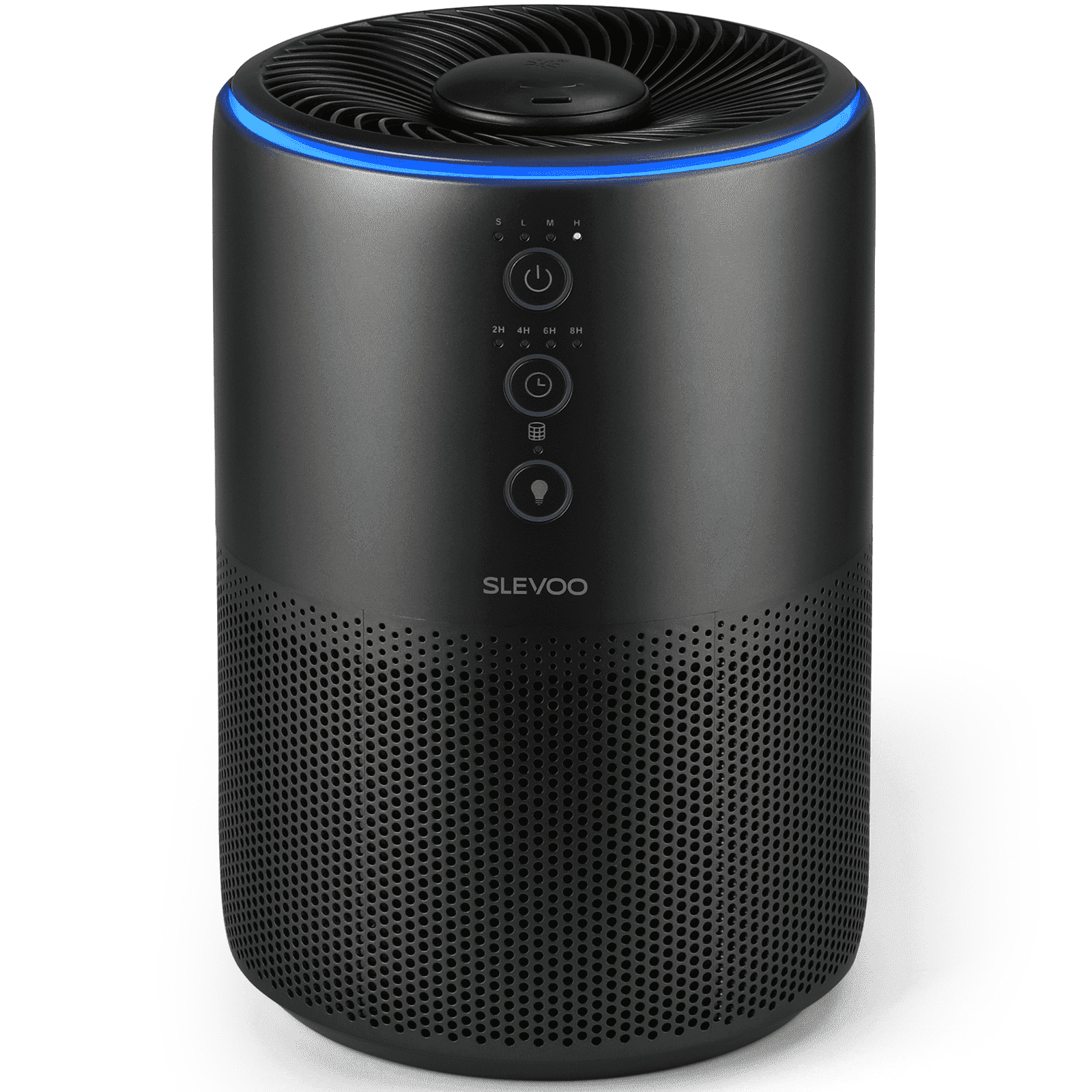 Slevoo Air Purifiers for Bedroom Pets in Home, BS-03 Pro Max, Iron Gray ...