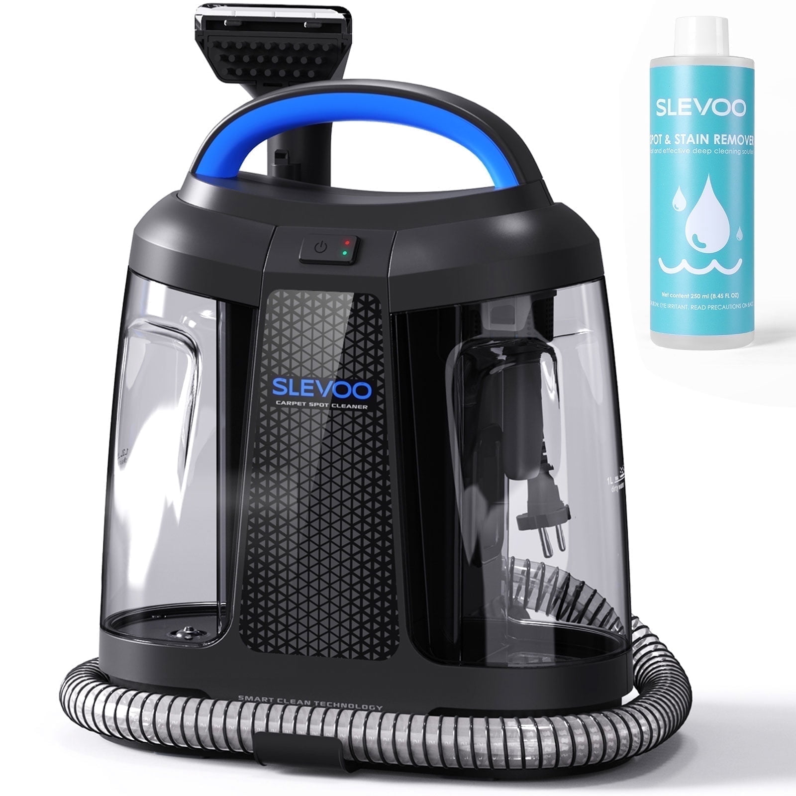 Slevoo Portable Carpet Cleaner, 450W Powerful Motor, 11Kpa Strong ...